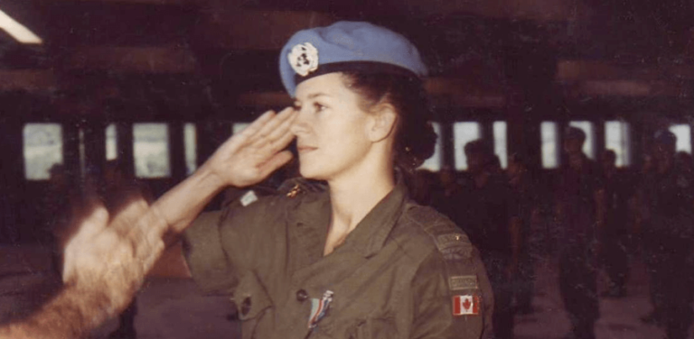 Sandra Perron: Canada's First Female Infantry Officer | VALOUR CANADA