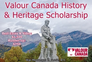 VALOUR CANADA – Educating Canadians about our shared military heritage