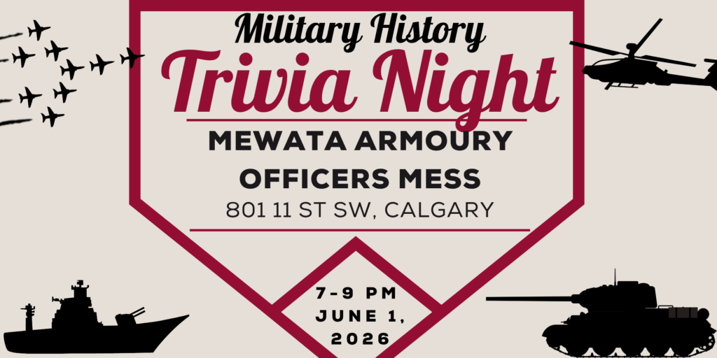 Military History Trivia Night (June 1, 2026) | VALOUR CANADA